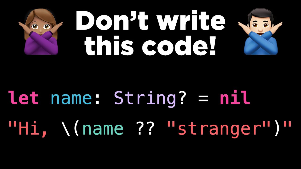 How to provide a default value in a String interpolation