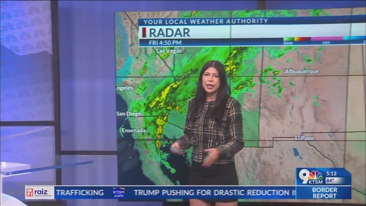 Showers, storms expected for weekend into early next week