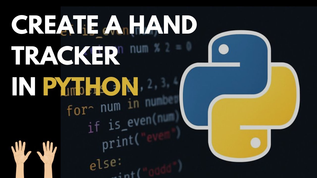 Create a Hand Tracker in Python: Step by Step Guide Using MediaPipe & OpenCV