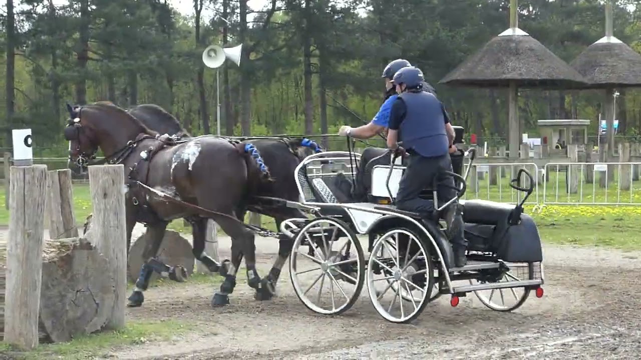 42 HATZOPOULOS Athanasios, GRE, Horse Pair CAI3# H2, Kronenberg NED, Marathon Ob 2, 18 04 2026