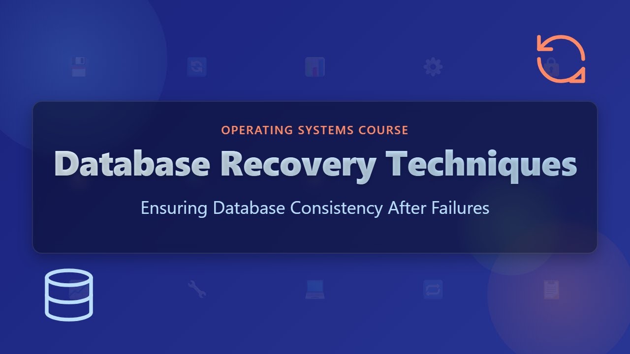 Database Recovery Techniques: Ensuring Data Consistency After Failures