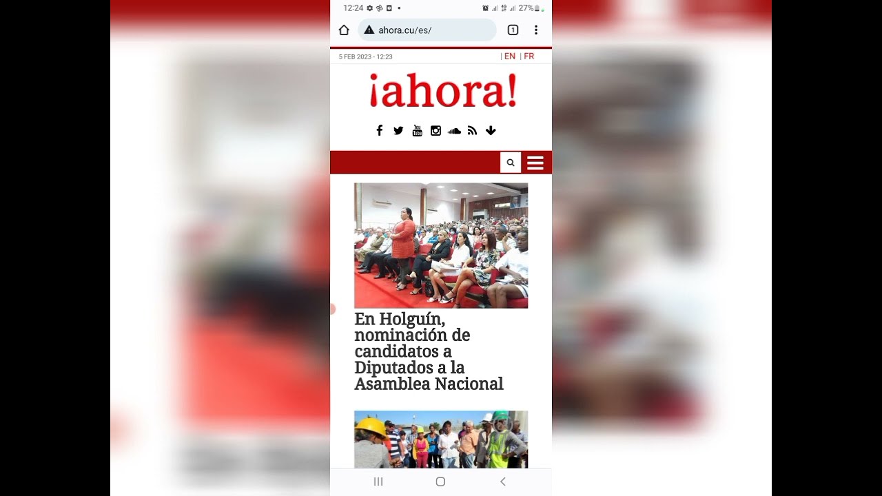 ¿Cómo descargar el periódico en formato pdf del sitio www.ahora.cu?