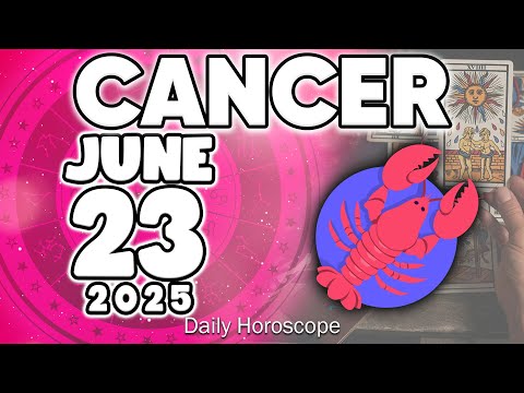 𝐂𝐚𝐧𝐜𝐞𝐫 ♋ ⚠️DON’T IGNORE THIS POWERFUL MESSAGE FROM YOUR SOUL😱 Horoscope for today JUNE 23 2025 🔮