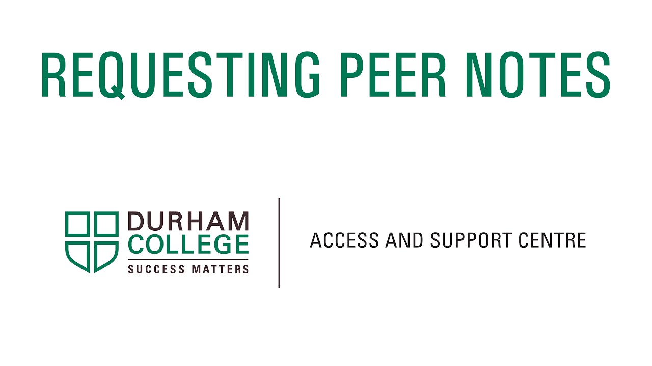 Requesting Peer Notes