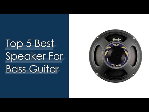Top #5 Best Speaker For Bass Guitar Reviews With Products List
