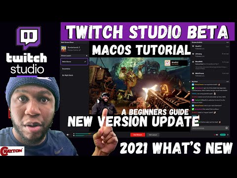 Twitch Studio Beta Tutorial ( NEW 2021 ) BEGINNERS GUIDE - CRAYTON TV