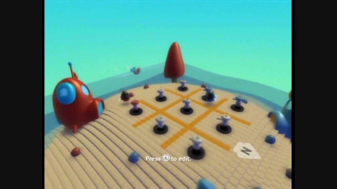 Kodu Game: Tic Tac Toe: At the Beach (1v1 shared)