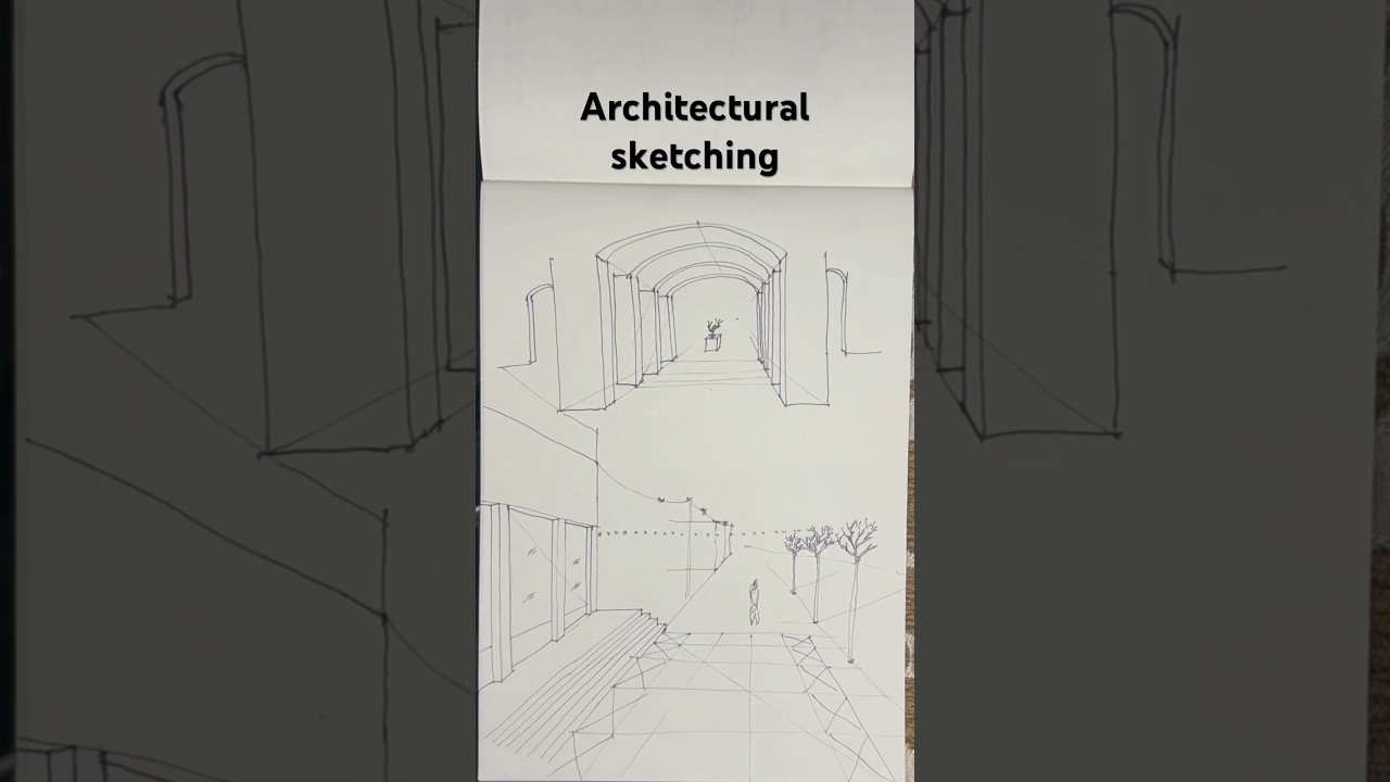 Architectural sketching #architecture #design #interiordesign #art #drawing #interior