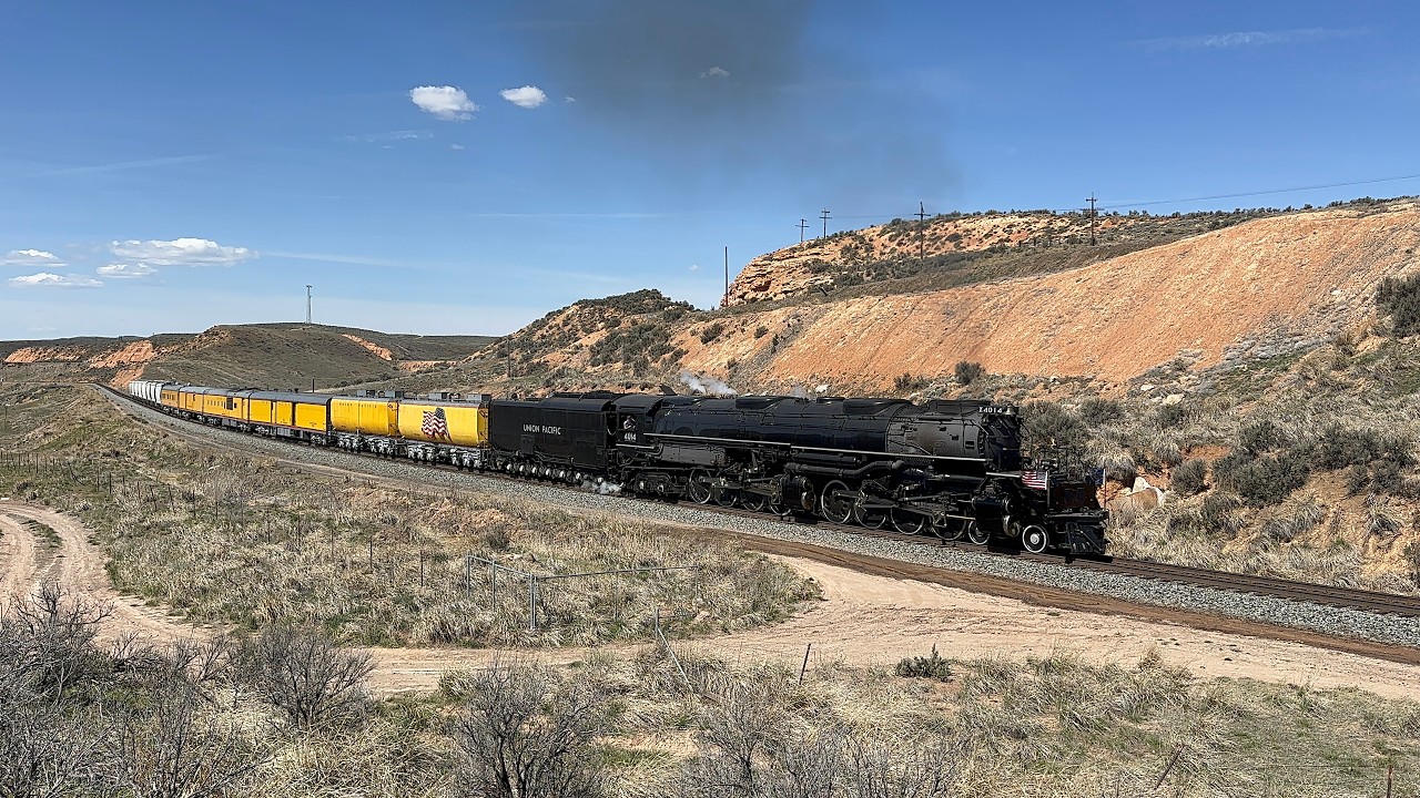 The World's Largest Steam Engine! UP Big Boy No. 4014 Climbing The Wasatch Grade Unassisted!