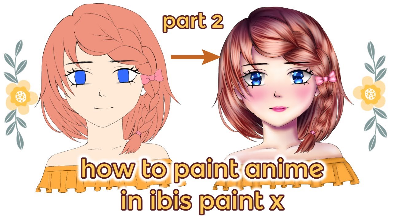 how to paint anime character || easy ibis paint x tutorial for beginner [part 2]