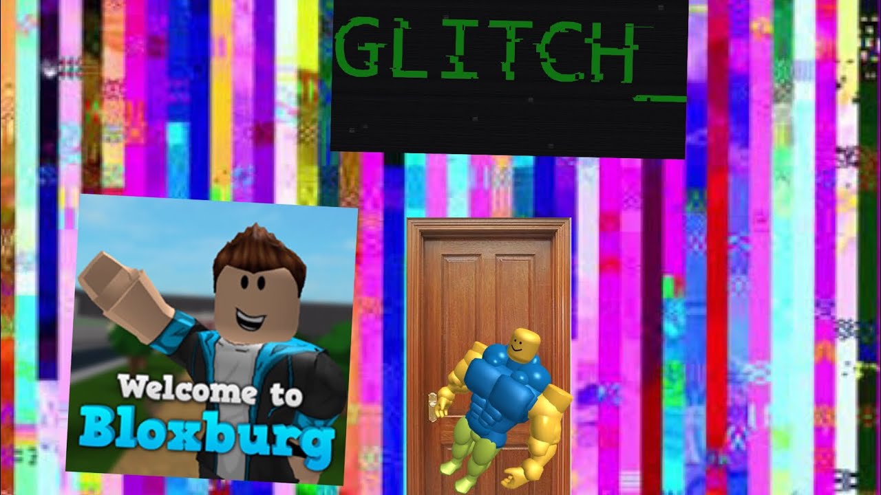 How to glitch through a wall/door on bloxburg (easy!)