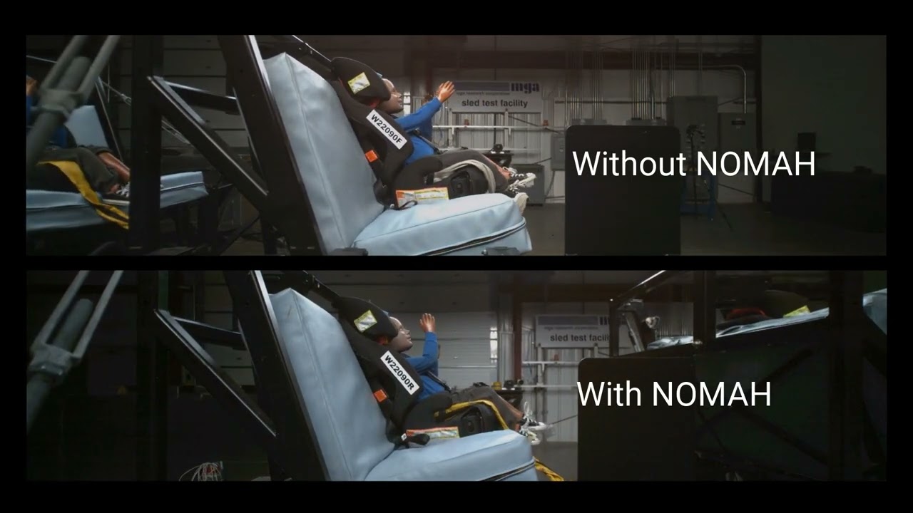 NOMAH Chest Clip Stopper Crash Testing