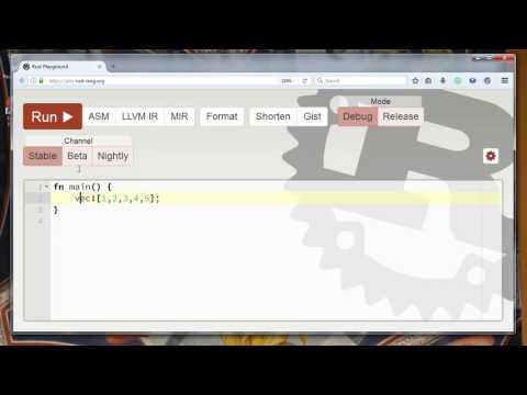 How to Create a Vector in Rust programming language