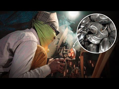 How Indian Artisans Grind Out Millions of Locks Each Year