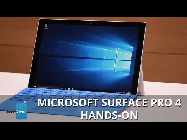 Microsoft Surface Pro 4 hands-on - PhoneArena