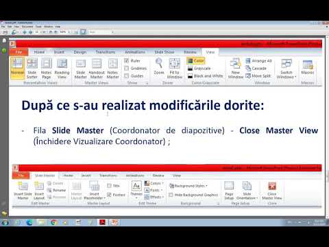 TIC Clasa a X a Lectia 5 Power Point Master Slide uri