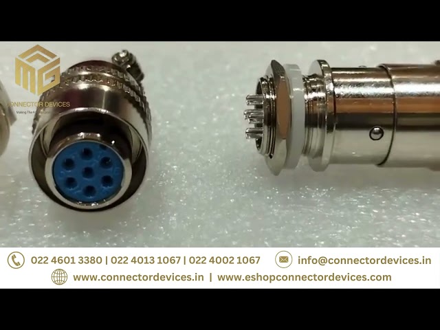 Round Shell Connectors - HIROSE 6 PIN CONNECTOR Importer from Mumbai