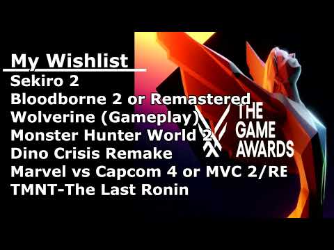 My Wishlist For Game Awards 2023 Announcements!