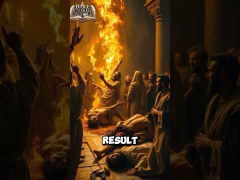 The strange fire 🔥 that burned the sons of Aaron in Leveticus 10 | Bible story
