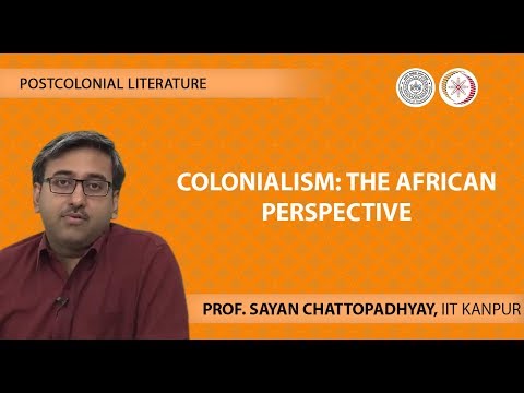 Lecture 06 -Colonialism: The African Perspective