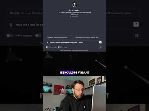 Create Stunning Logos in Seconds with ChatGPT! | Logo Creator Custom GPT