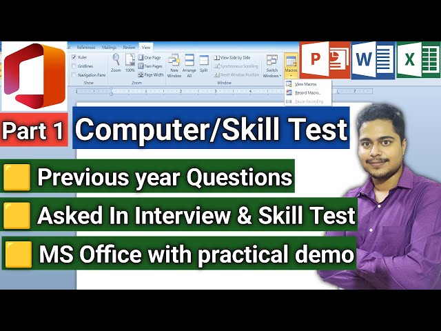 Complete Guide to Computer Skill Test on Paper with MS Word | Galaxy.ai