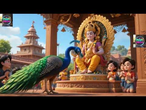 #ai viral #viralvideo #peacock Prays to #lordmurugan #trending | #AI #MagicMitraVlogs (English)