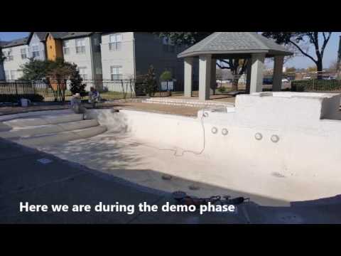 Grapevine Apartment Pool Remodel