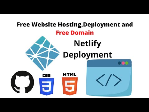 How to deploy, hosted free your website in Seconds on netlify