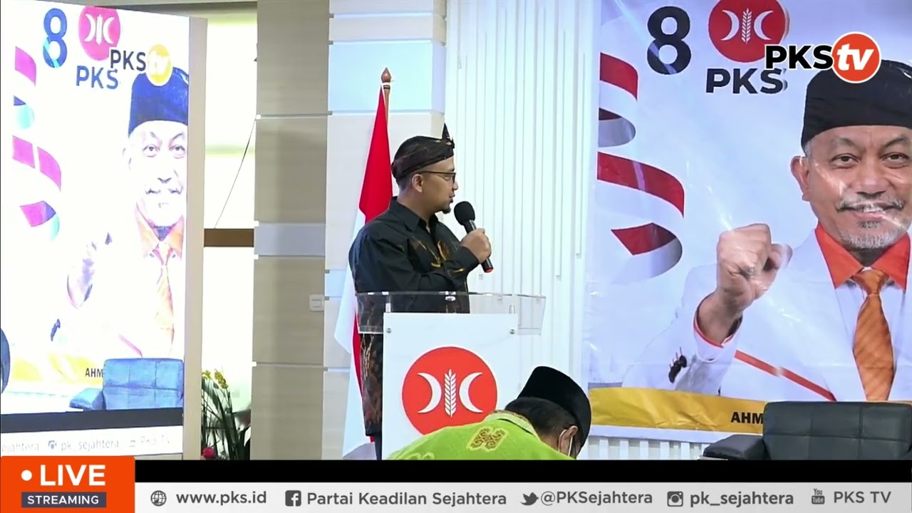 [LIVE] LAUNCHING SEKOLAH HUKUM PEMILU DPP PKS - TIM HUKUM DAN ADVOKASI PARTAI
