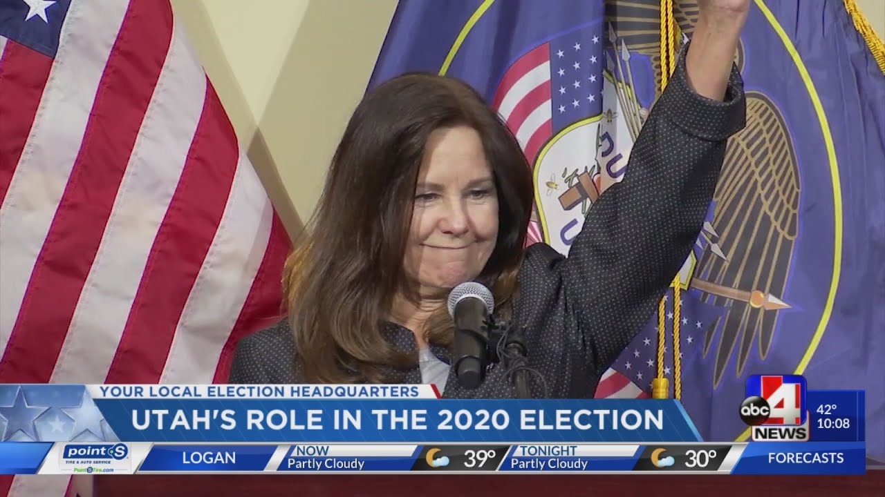Utah's role in the 2020 election