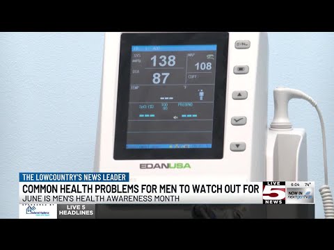 VIDEO: Mount Pleasant doctor urges men to get screened for Men’s Health Awareness Month