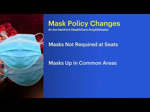 Hartford Healthcare Amphitheater implements mask policy to indoor areas