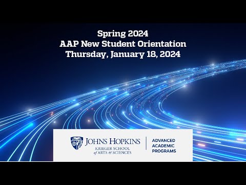 Spring 2024 AAP New Student Orientation