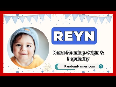 Reyn - Baby Boy Name Meaning, Origin & Popularity - RandomNames.com