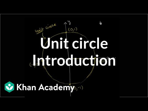 Introduction to the unit circle | Trigonometry | Khan Academy