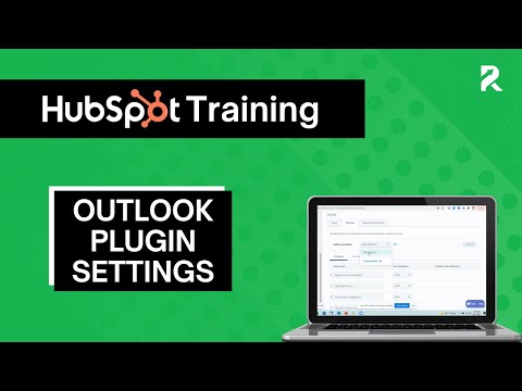 Outlook Plugin Settings in HubSpot