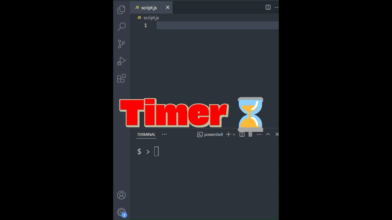 🕒 JavaScript Timer Trick – Recursive setTimeout! #javascript #coding