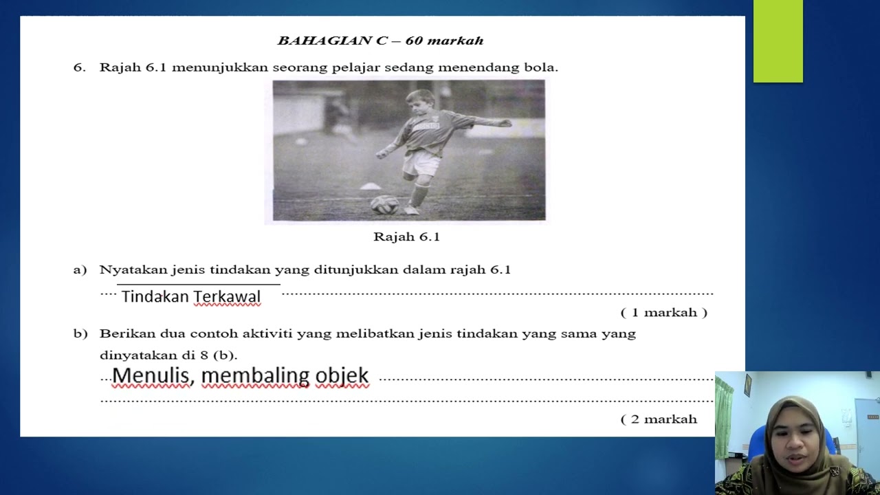 PERBINCANGAN JAWAPAN KERTAS PEPERIKSAAN SAINS TINGKATAN 3