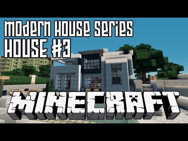 Modern House 3 - Beach Town Project Minecraft Map