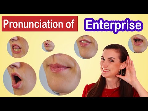 How to pronounce Enterprise, American English Pronunciation Lesson