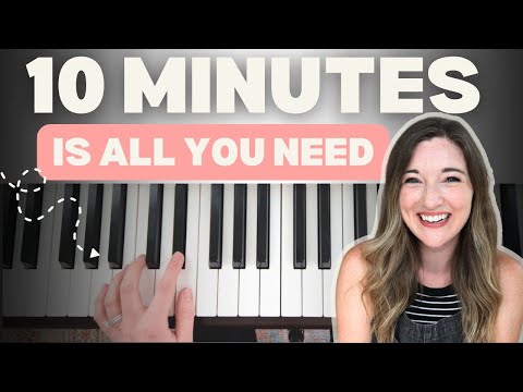 Play something BEAUTIFUL in just 10 minutes [EASY piano routine to start your day]