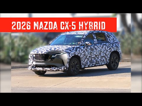 2026 Mazda CX 5 Hybrid spotted in US