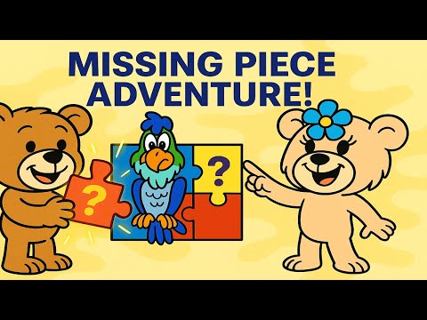 Spot the Tiny Puzzle Piece 🕵️ for Little Detectives | Chiccolata