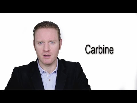 Carbine - Meaning | Pronunciation || Word Wor(l)d - Audio Video Dictionary