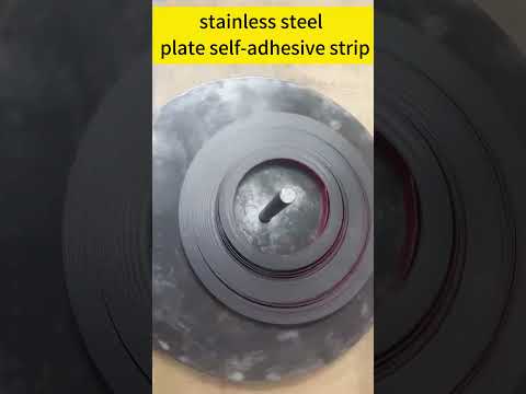 Introducing NOVA Stainless Steel Plate Self-Adhesive Strip for Your Engineering Marvels!