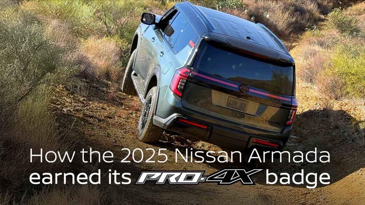 How the All-New 2025 Nissan Armada earned its PRO-4X badge