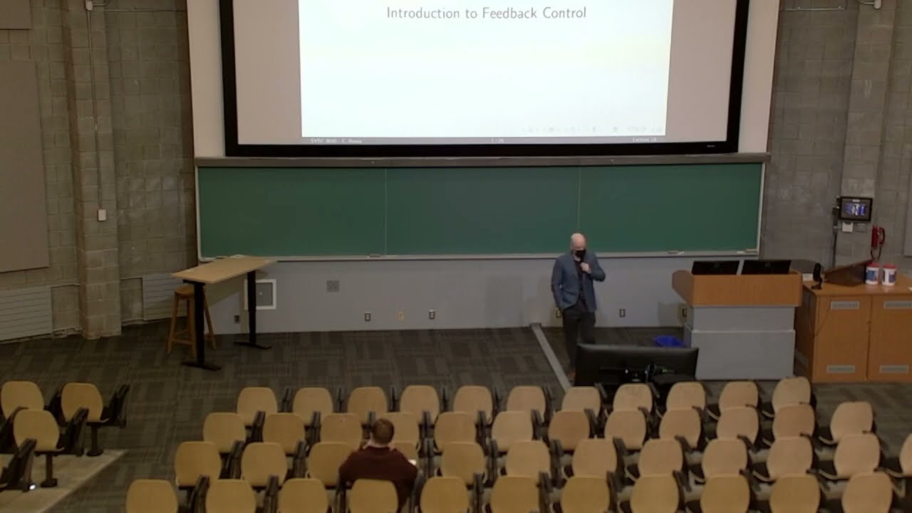 Systems and Simulation: Lecture 24 Introduction to feedback control.