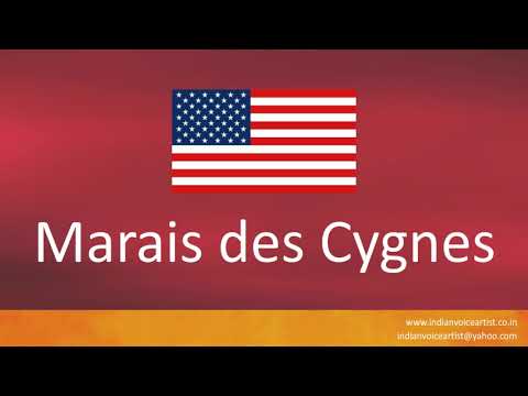 How to pronounce "Marais des Cygnes". (River in America)