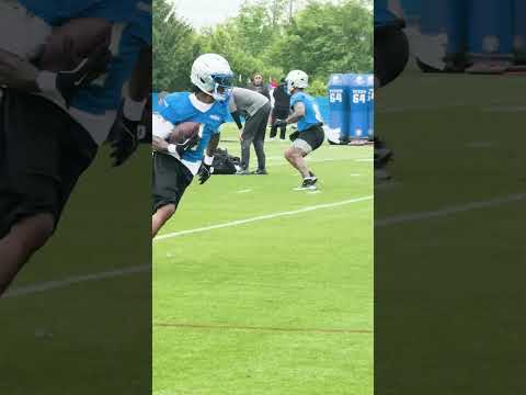 We moving 😤 Day 1️⃣ of #Lions OTAs | #DetroitLions #shorts